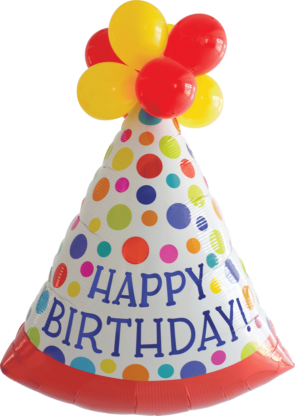 Supershape Tabs-Ltx Met Party Hat Hbd – Balloon Store