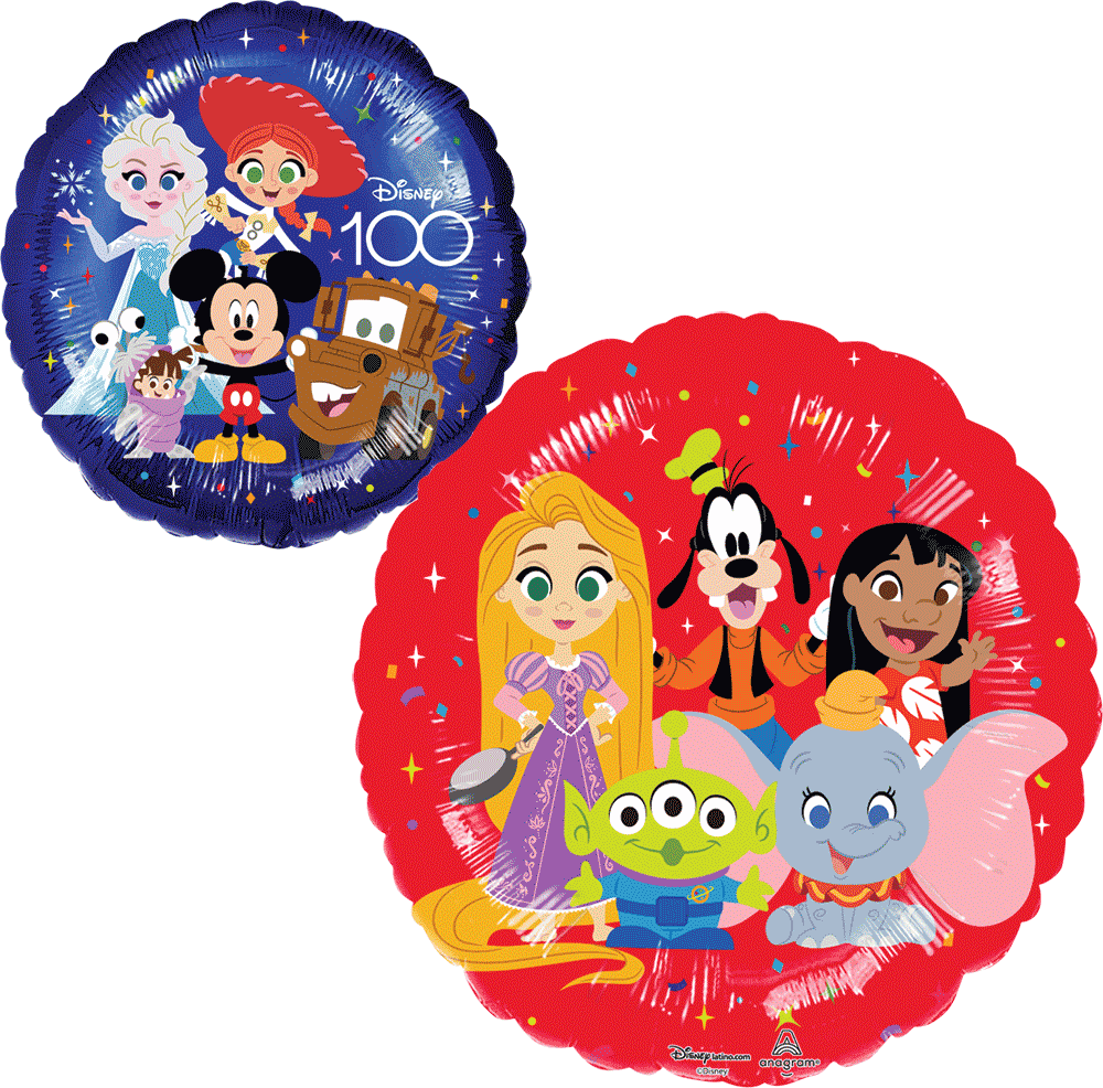 18" Disney 100 Red – Balloon Store